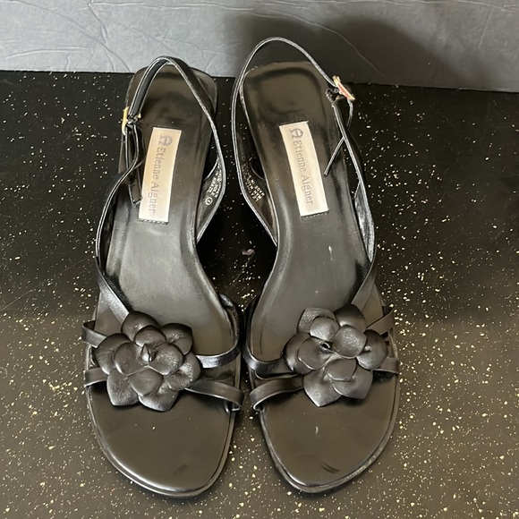 Etienne Aigner | Shoes | Etienne Aigner Wedge Sandals | Poshmark
